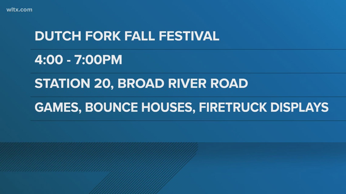 Dutch Fork Fall Festival set for family fun in Irmo this evening | wltx.com