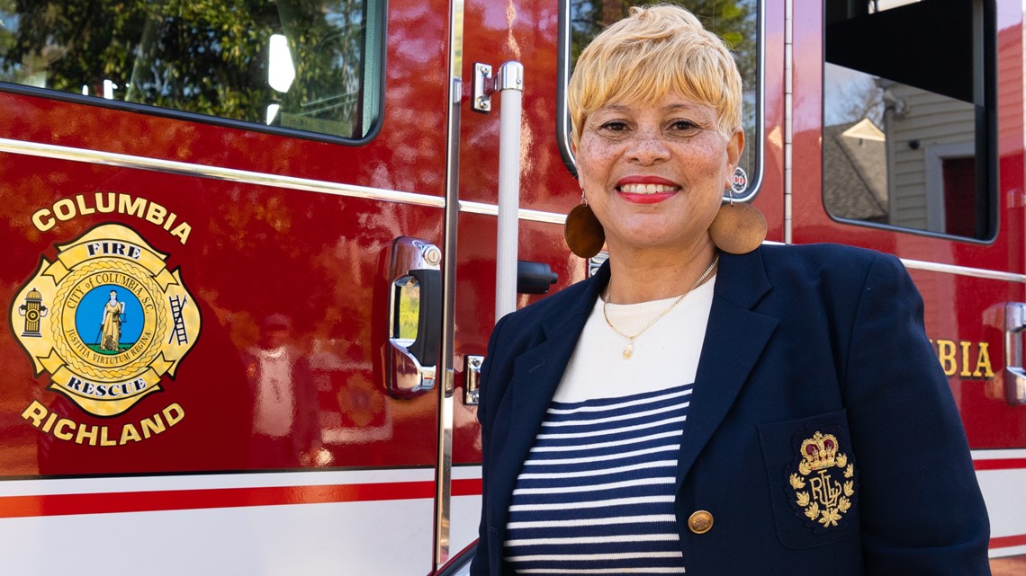 Columbia's first black female firefighter: Chantè Coad | wltx.com