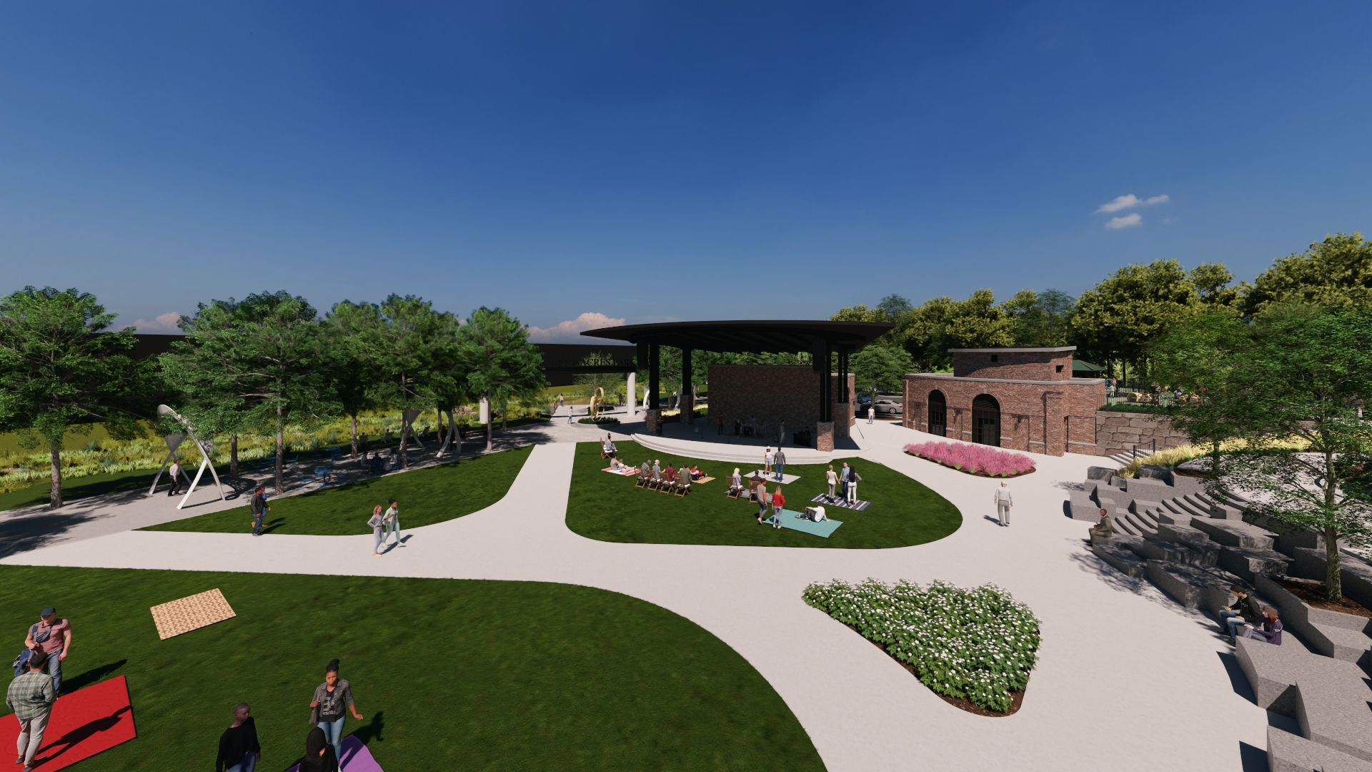 New designs show vision for $15 million Forest Acres park project ...