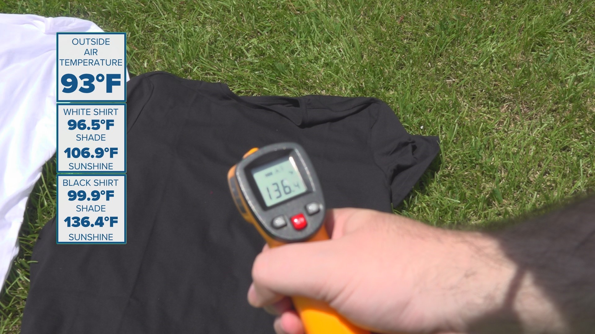 The color of your shirt makes a hug impact in the Summer months | wltx.com