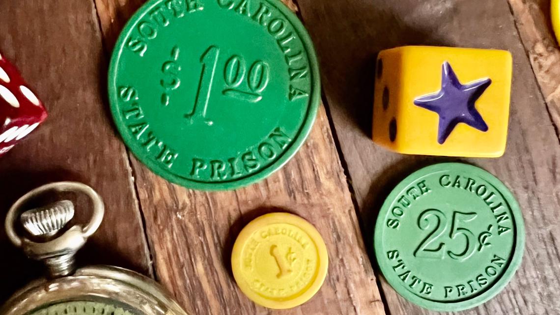 Plastic tokens were used as prison currency in South Carolina | wltx.com