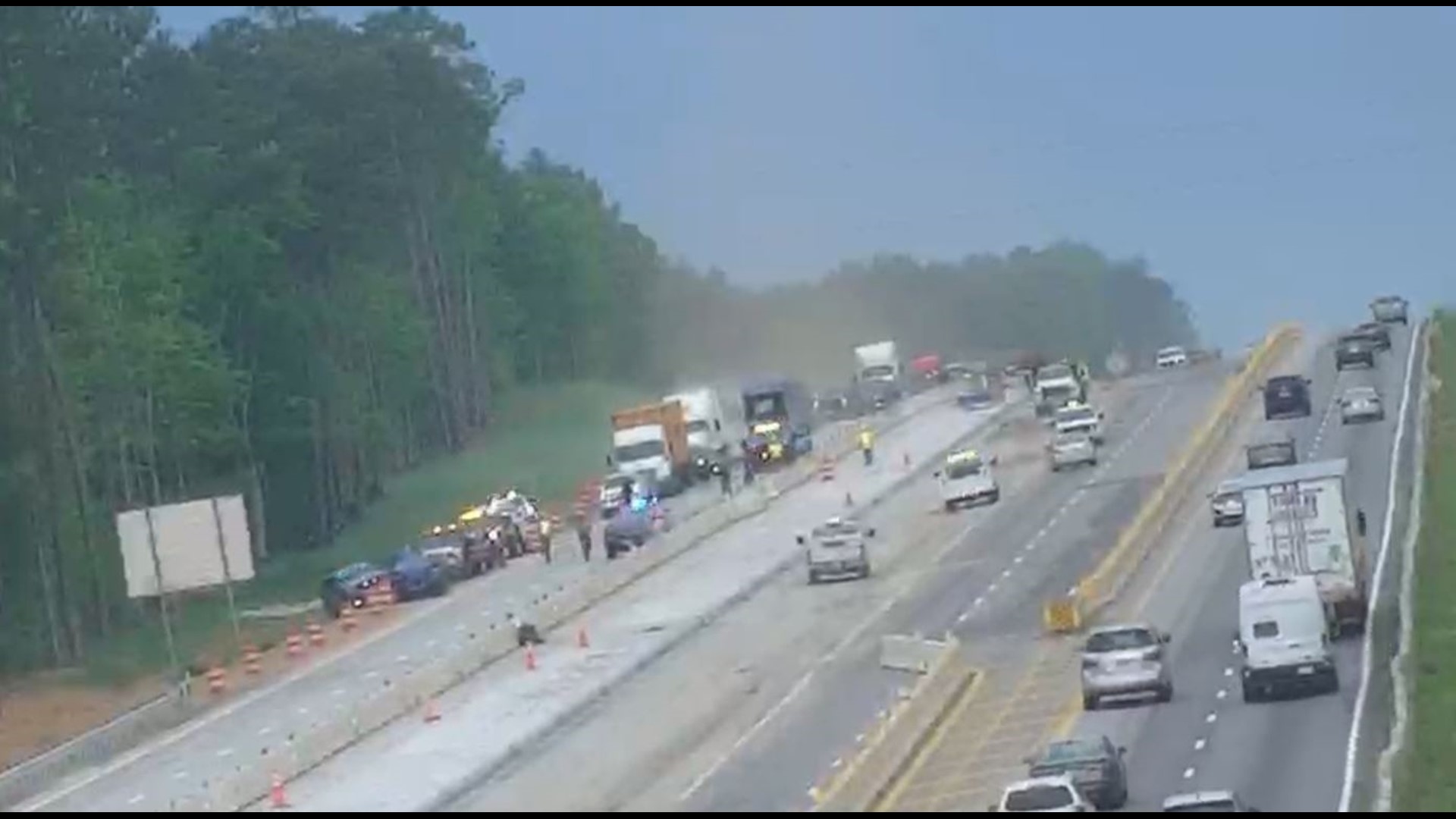 Eastbound Interstate 26 crashes in Lexington, Newberry counties | wltx.com