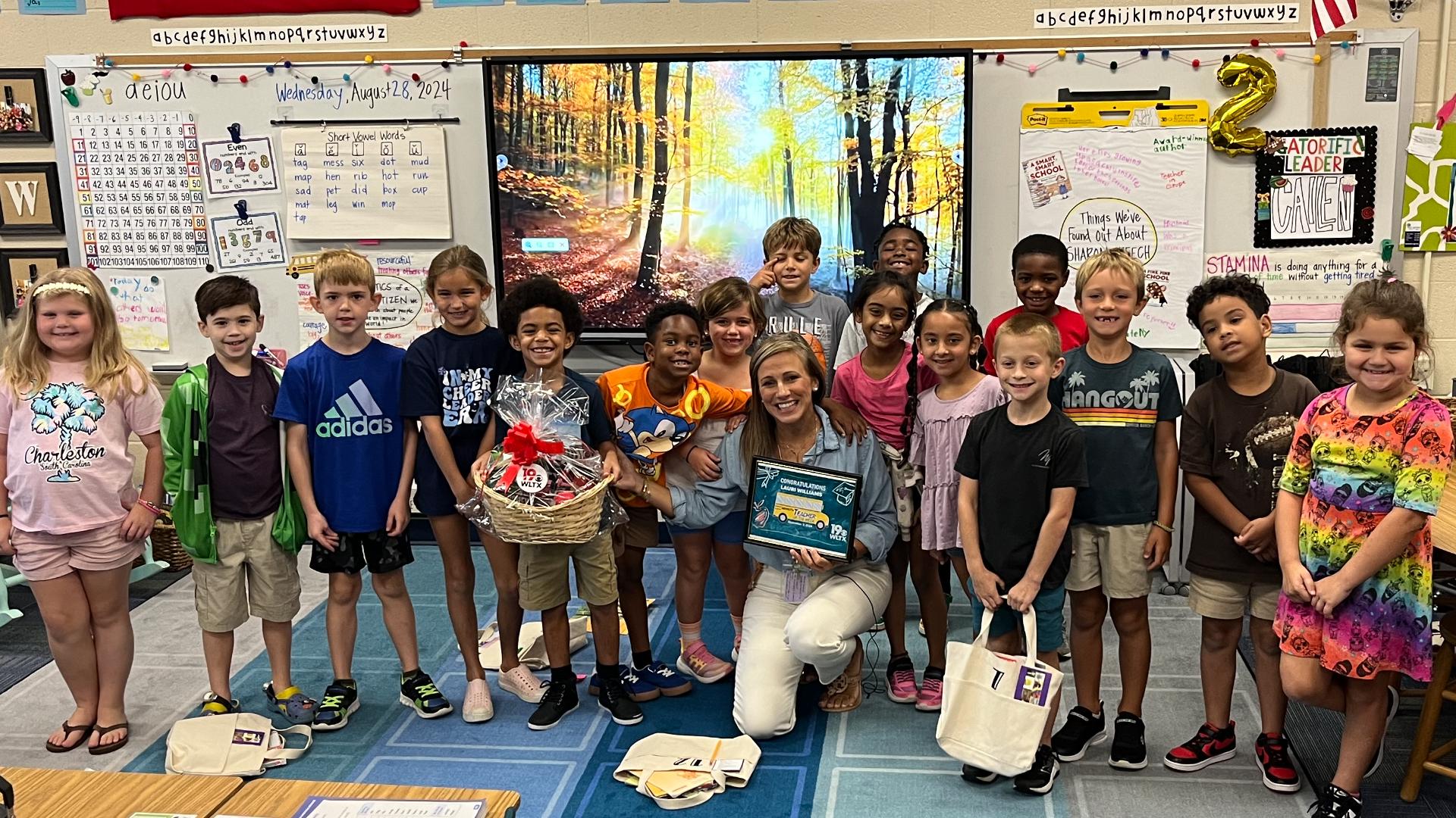 Teacher of the Week: Lauri Williams of River Springs Elementary | wltx.com