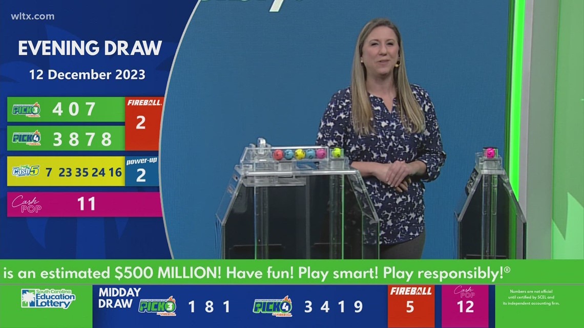 Evening SC lottery results for December 12, 2023 | wltx.com