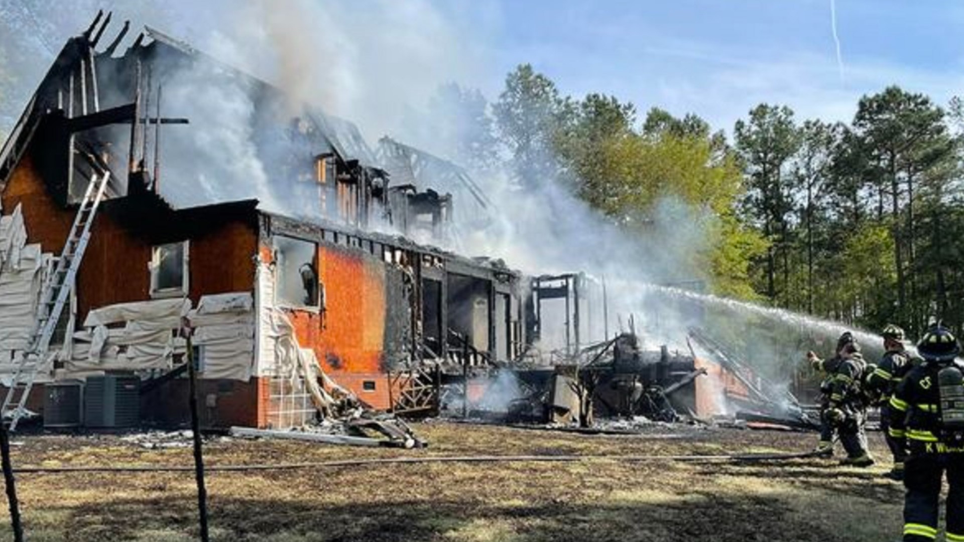 Blythewood home destroyed by fire Tuesday afternoon | wltx.com