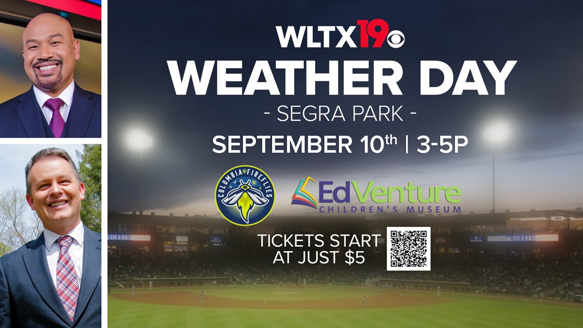 WLTX, EdVenture host Weather Day at Fireflies game on Sept. 10 | wltx.com