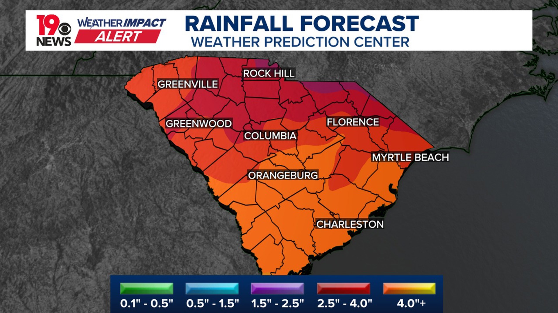 Soggy weather to drench South Carolina over the next week | wltx.com