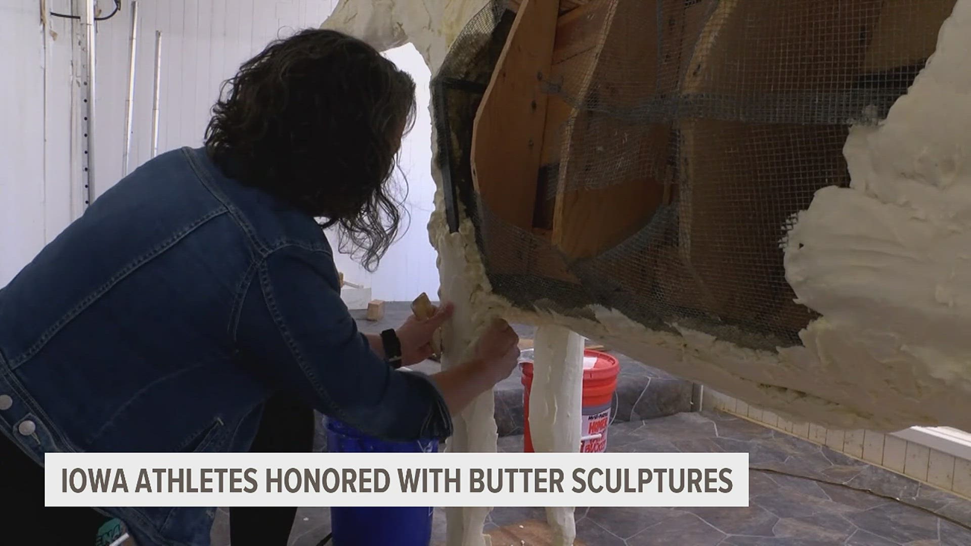 Iowa State Fair making butter sculpture of Caitlin Clark | wltx.com