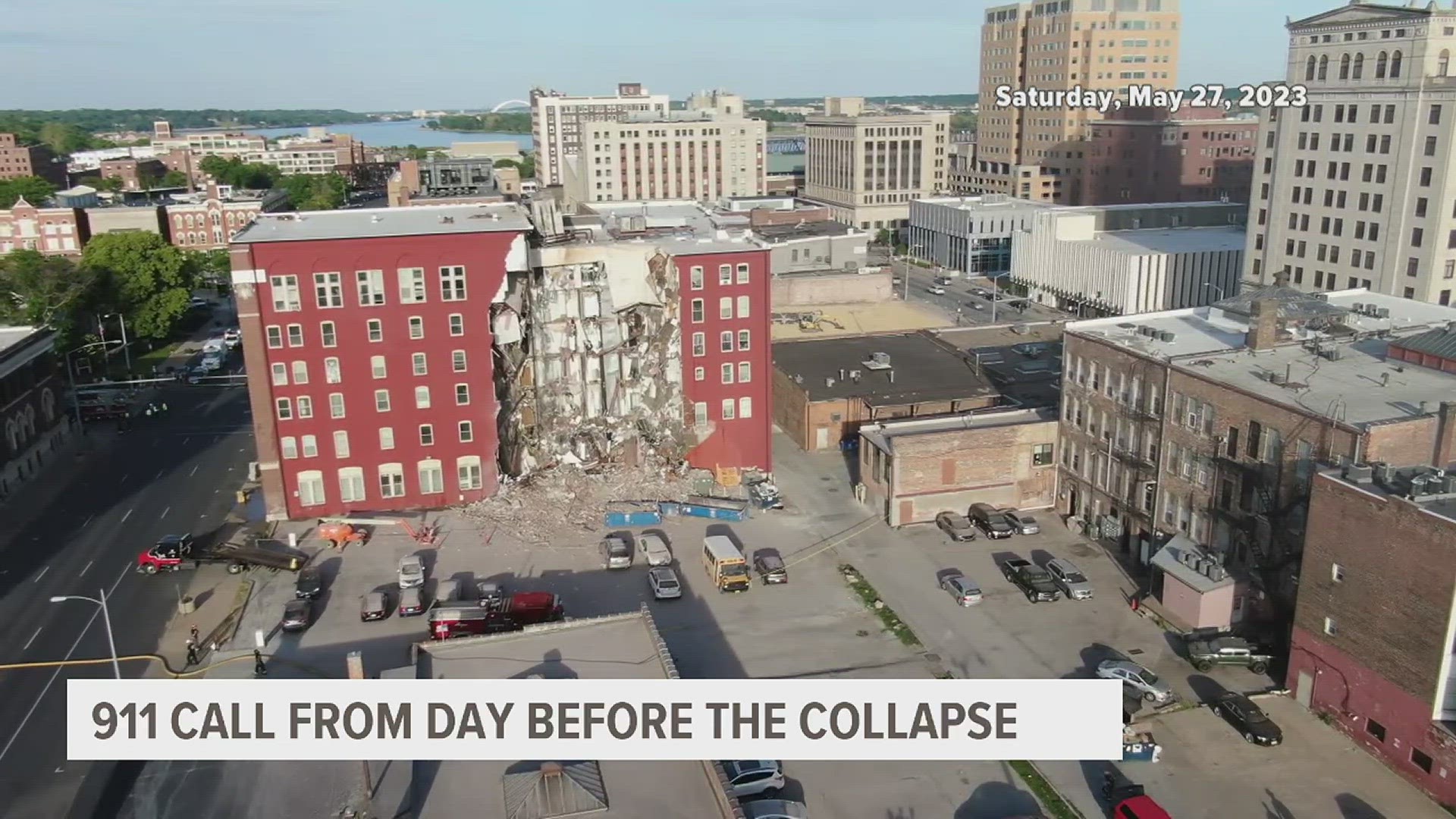 911 call on May 27 warned of Davenport building collapse | wltx.com