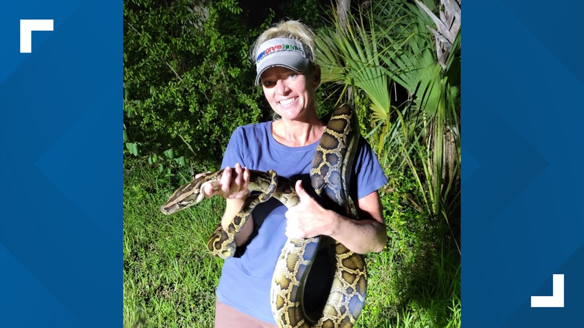 Indiana woman turns python hunting hobby into a career | wltx.com