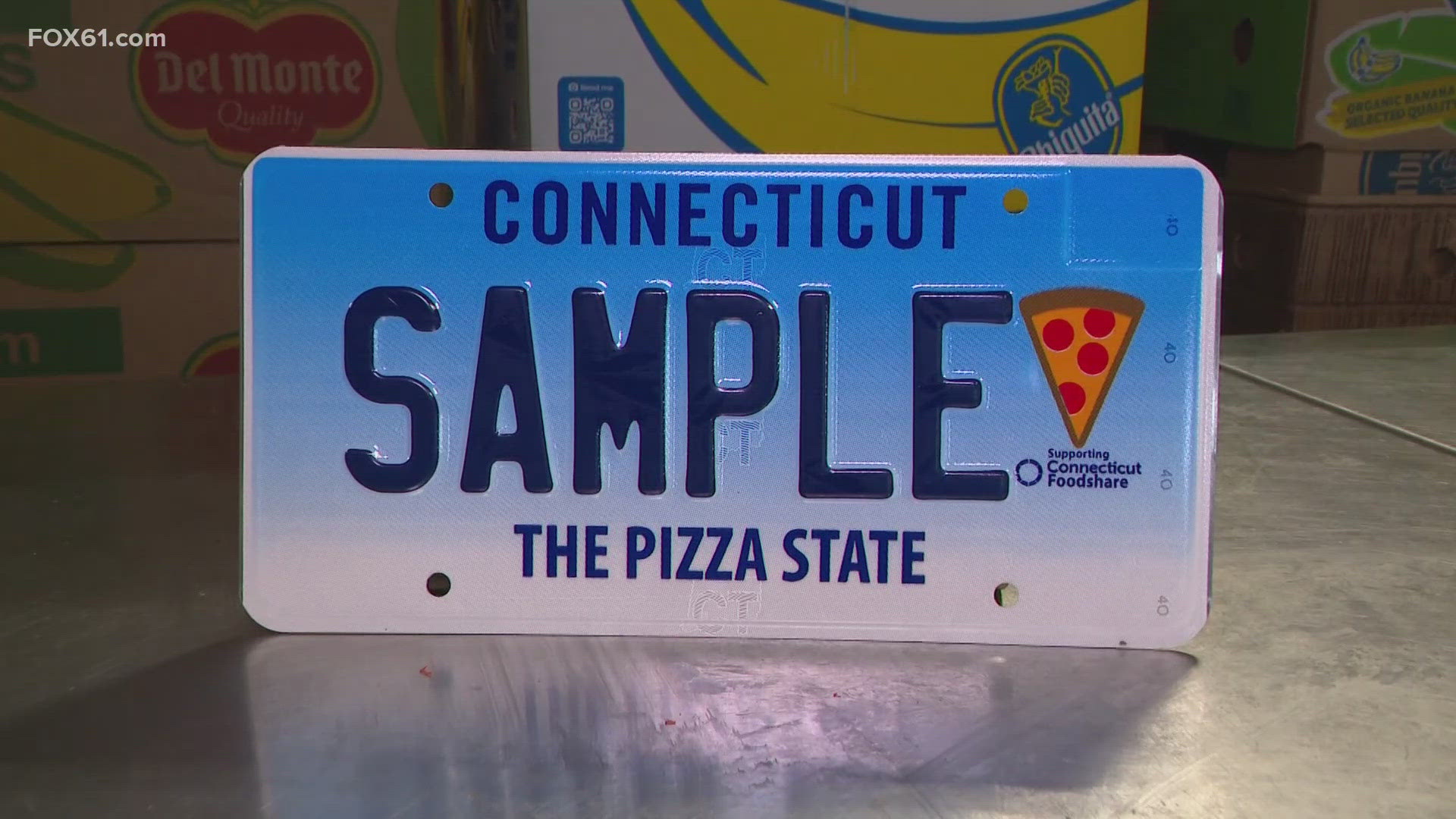 CT is 'The Pizza State,' according to new license plate | wltx.com