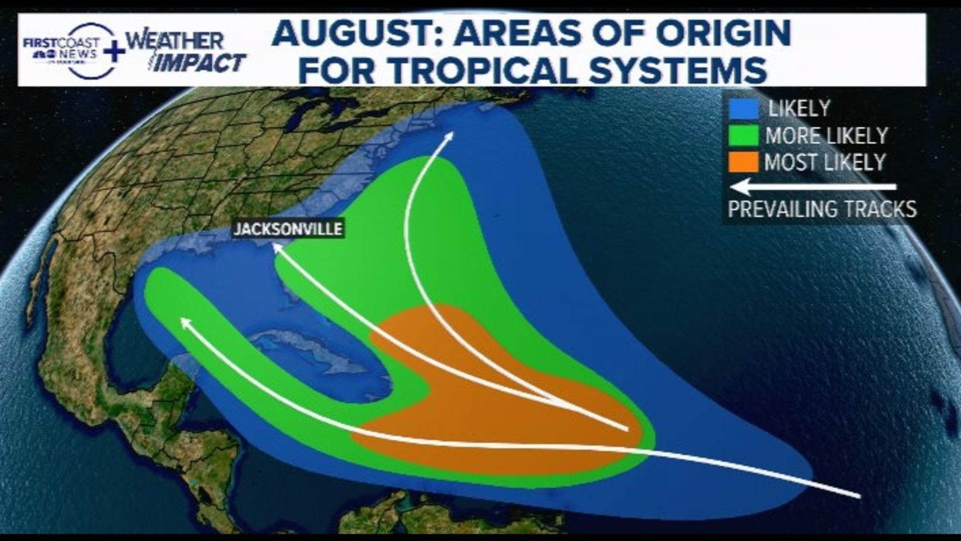 Tropical wave Invest 97L shows signs of strengthening in the Atlantic ...