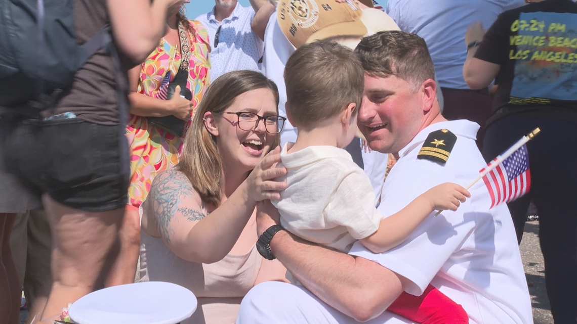 U.S. Secretary of the Navy visits Mayport as USS Carney returns | wltx.com