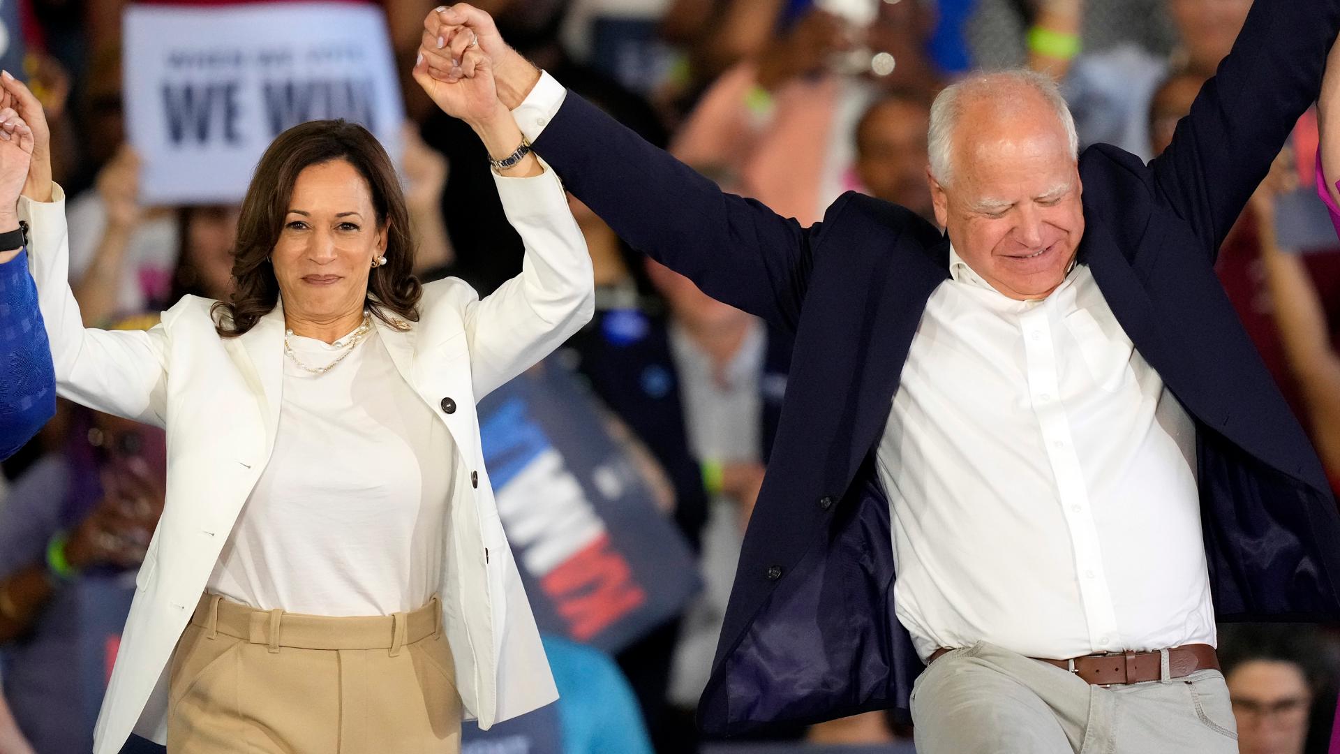 Kansas Gov. Laura Kelly says "Tim Walz is the epitome of the Midwestern ...