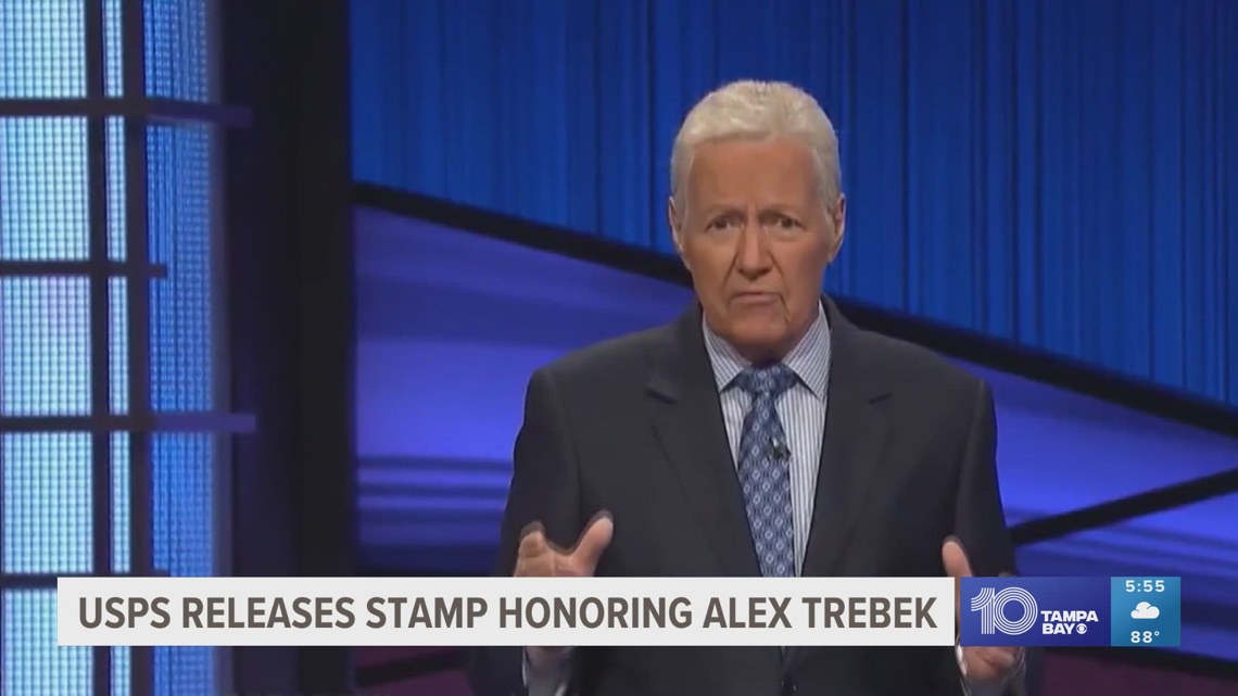 'Who is Alex Trebek?': USPS honors late 'Jeopardy!' host with Forever stamp | wltx.com
