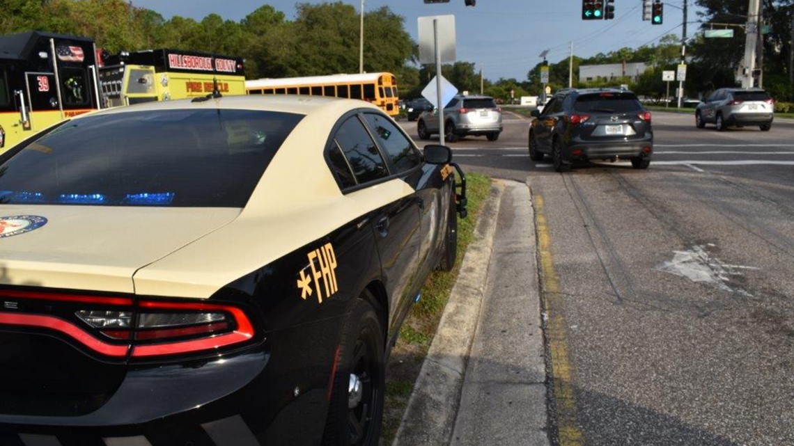 Woman accused of driving unregistered car painted like FHP car | wltx.com