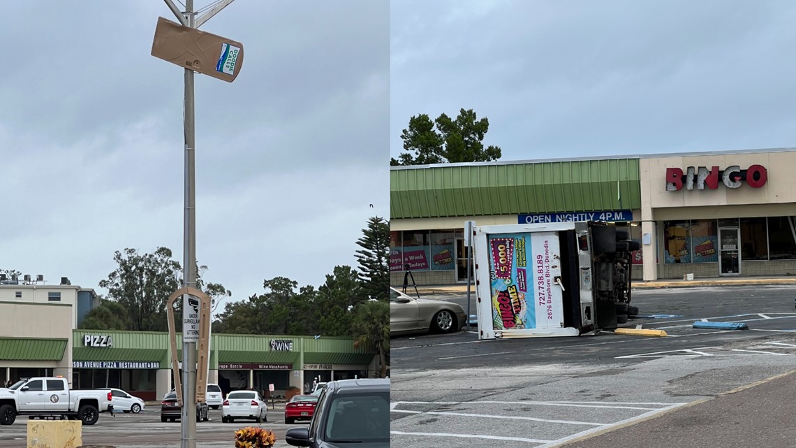 Dunedin's Causeway Plaza damaged by tornado, severe weather | wltx.com