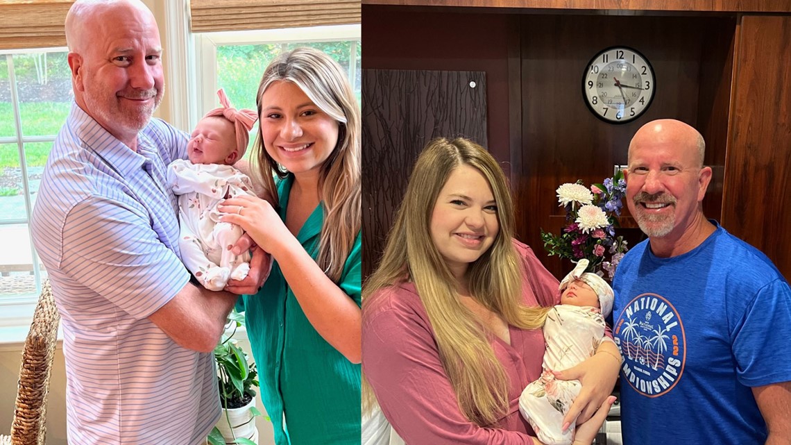 Twin grandpas: Twin brothers' daughters give birth hours apart | wltx.com