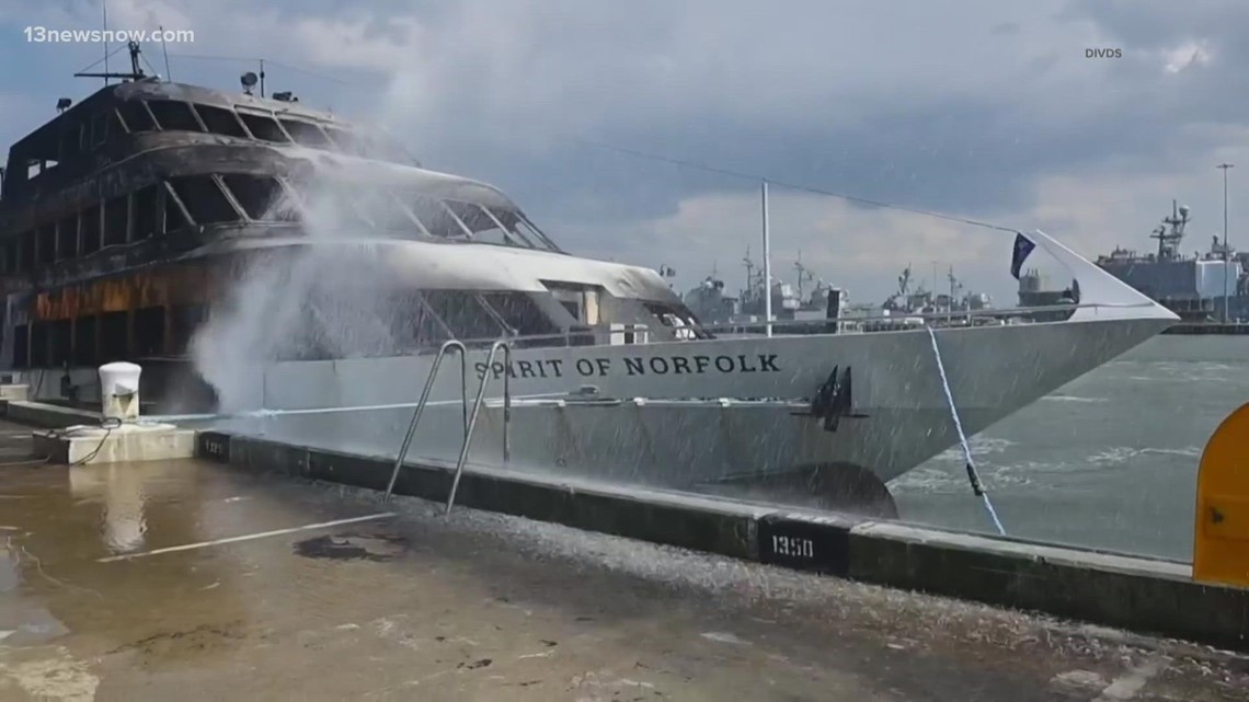 Remnants of Spirit of Norfolk to become an artificial reef in Florida ...