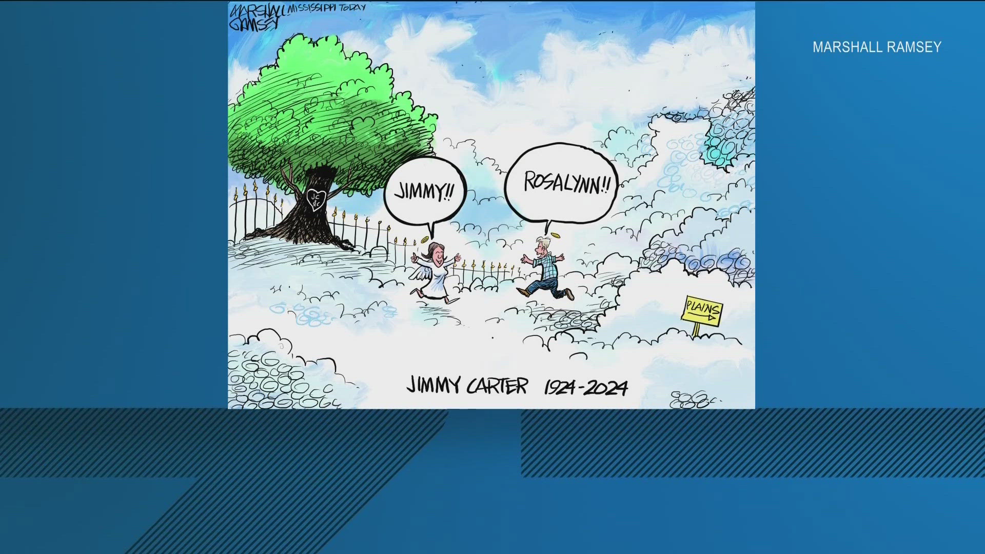 Jimmy Carter cartoon created by Georgia native | wltx.com