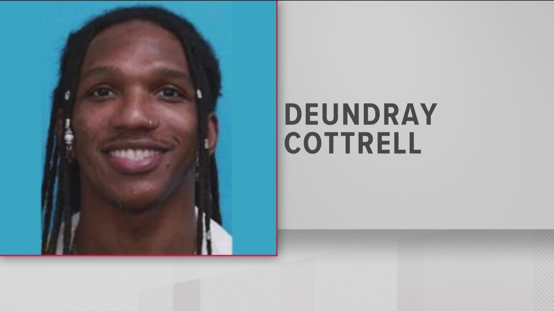 Missing man Deundray Cottrell found dead in Alabama: Police | wltx.com