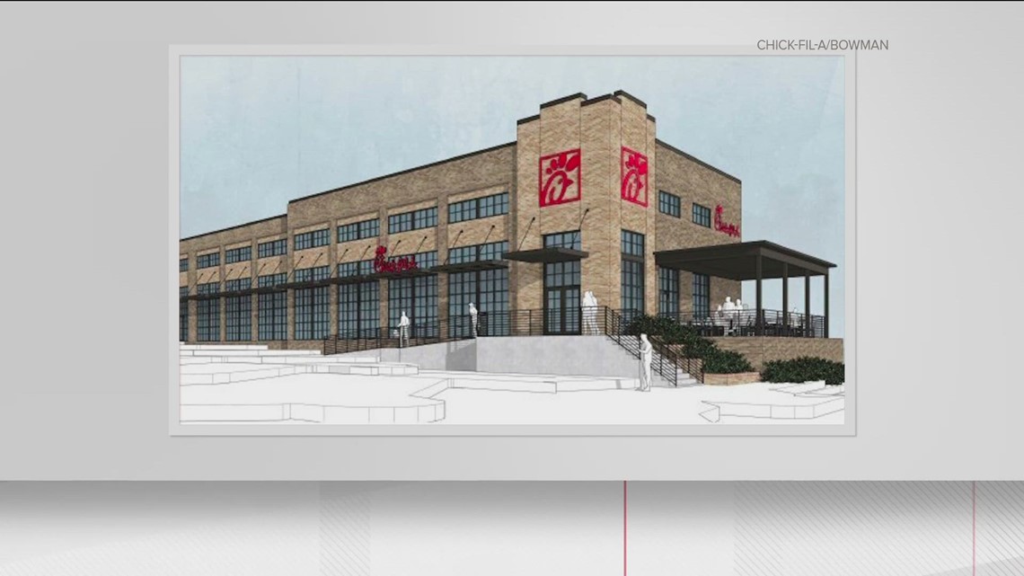 New Chick-fil-A to open in Atlanta with unusual design | wltx.com