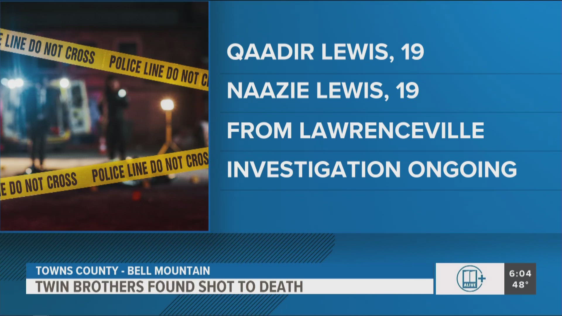 Twin brothers found dead in murder-suicide atop Bell Mountain, GBI says ...