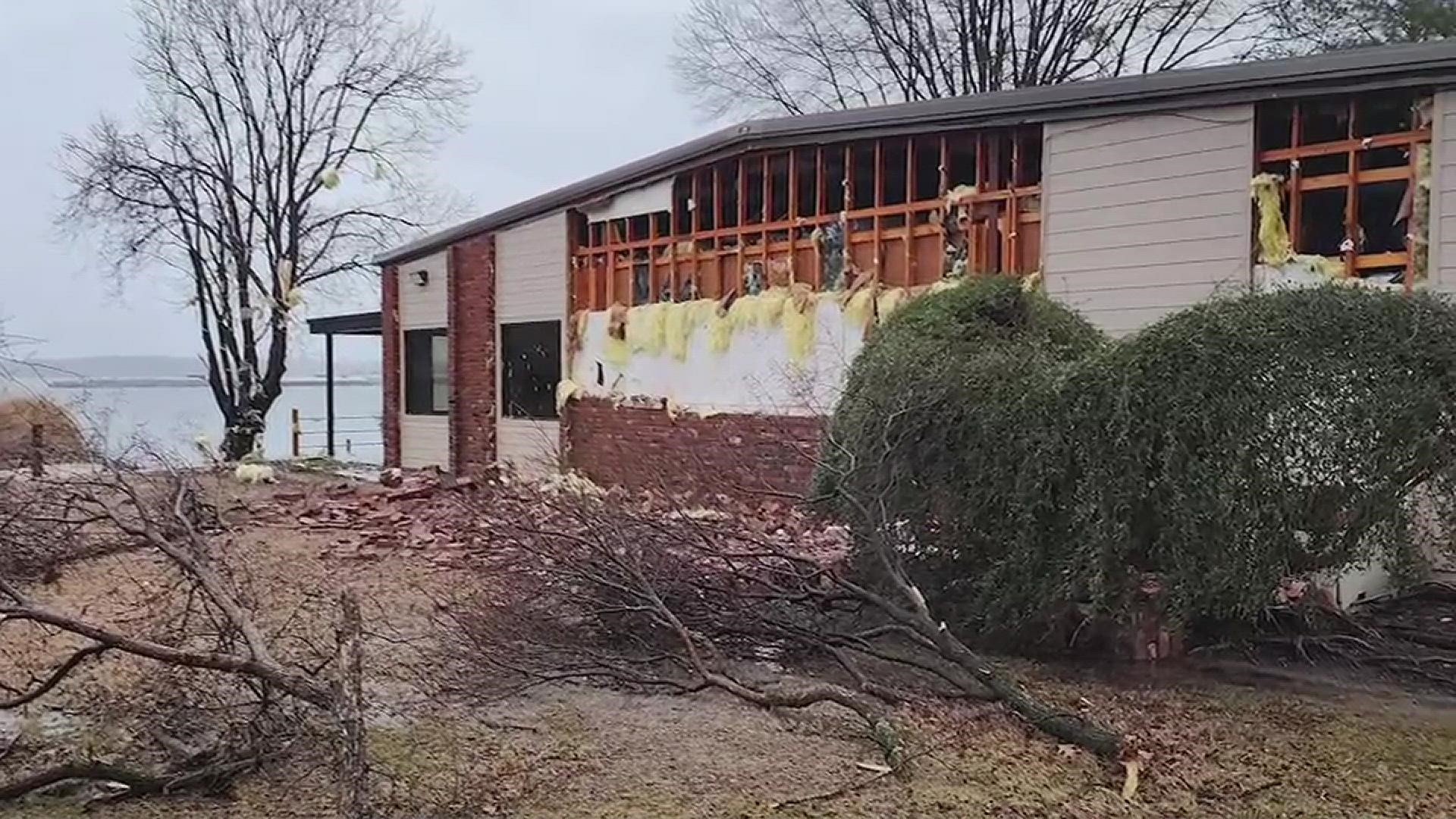 Tornado, severe storm damage in parts of Alabama | wltx.com