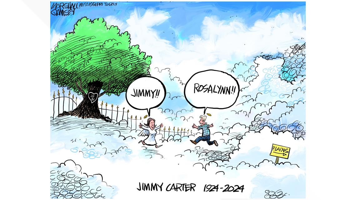 Jimmy Carter cartoon created by Georgia native | wltx.com