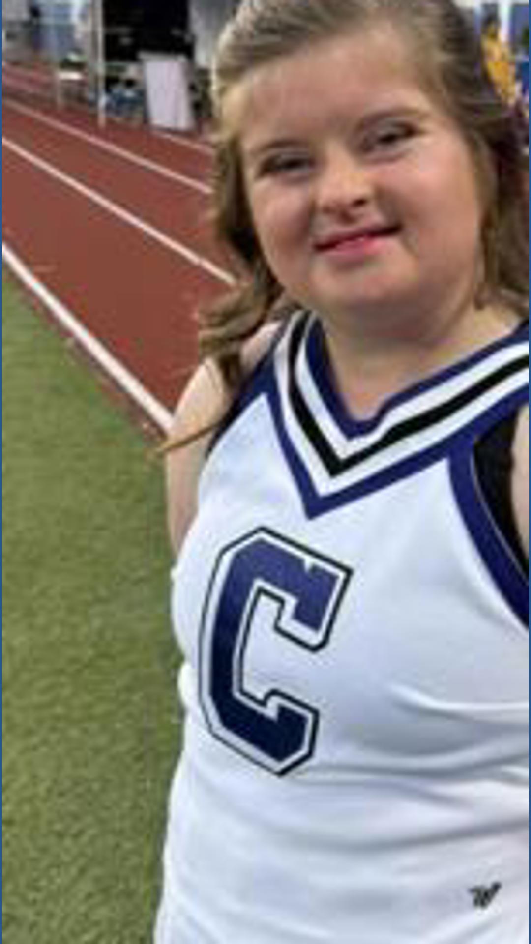 'That's our Hannah!' Campbell High celebrates trailblazing cheerleader ...