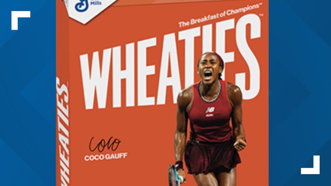 Coco Gauff Wheaties box unveiled | wltx.com