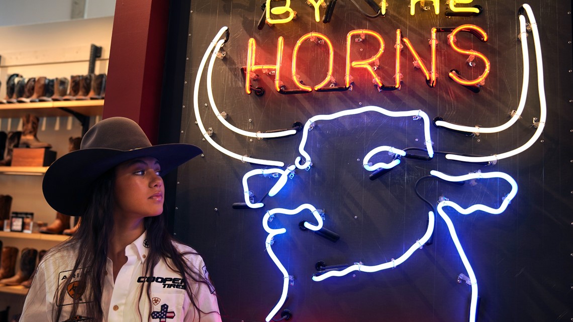 She's only 17 years old. She's working to be a top PBR rider. | wltx.com